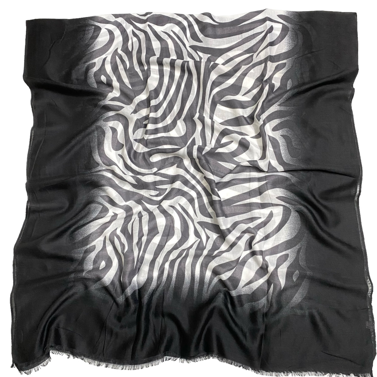 Zebra - Black – The Stole Shop