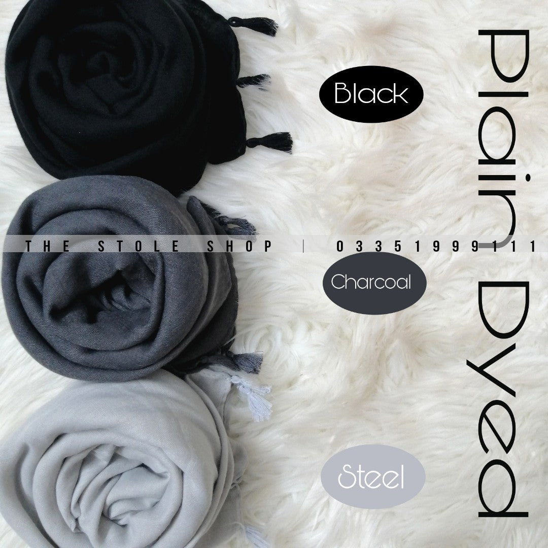 Plain With Tassels – The Stole Shop